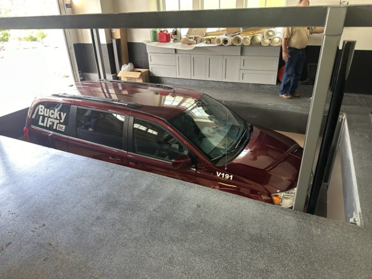 Subterranean Car Lift - Bucky Lift Inc